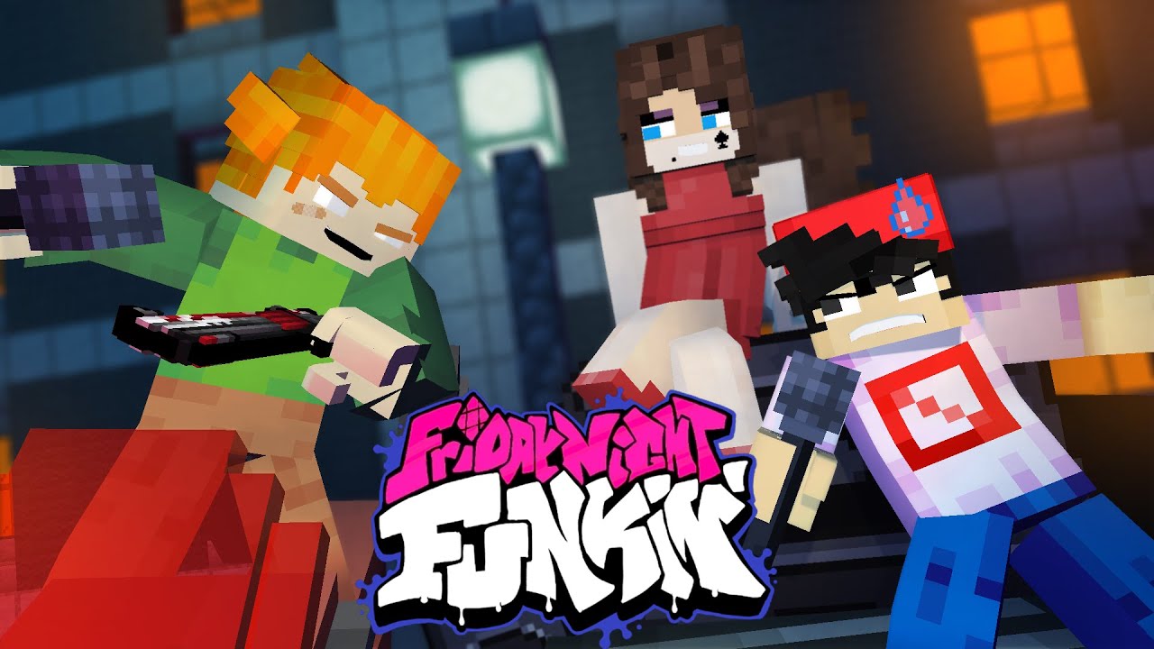 "Philly Battle" Friday night funkin - Minecraft Animation - YouTube