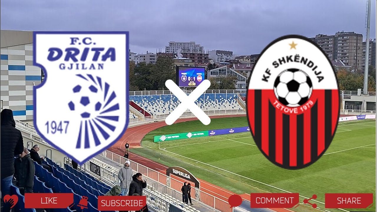 FC Drita - KF Shkëndija - YouTube
