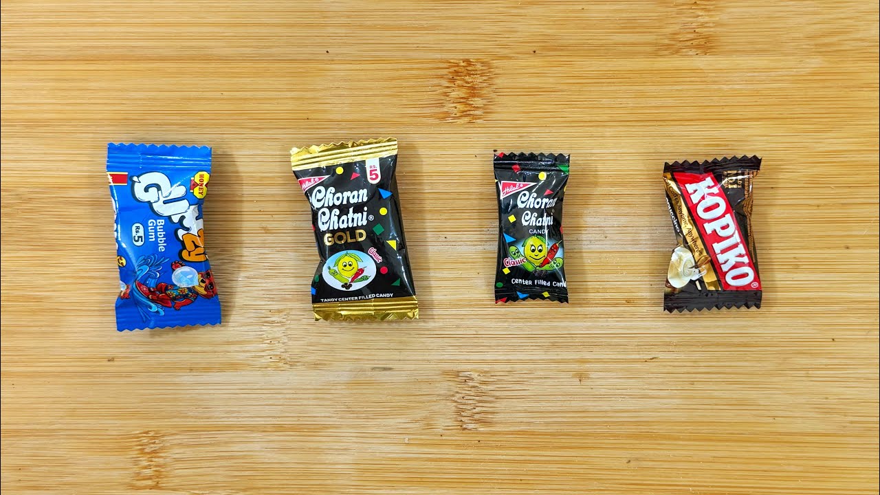 Sweet Churan chatni spicy candy | Yummy Rainbow Surprise Candies ...