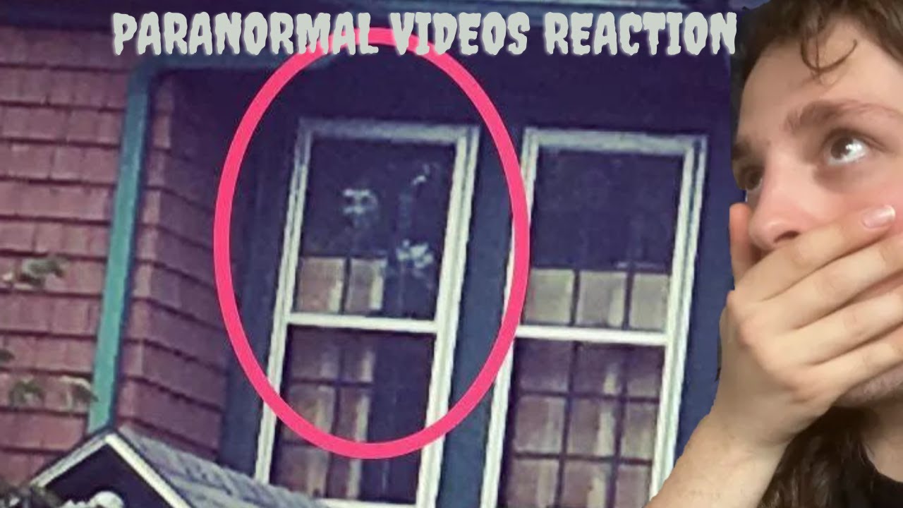 Reacting to creepy paranormal footage #1 - YouTube