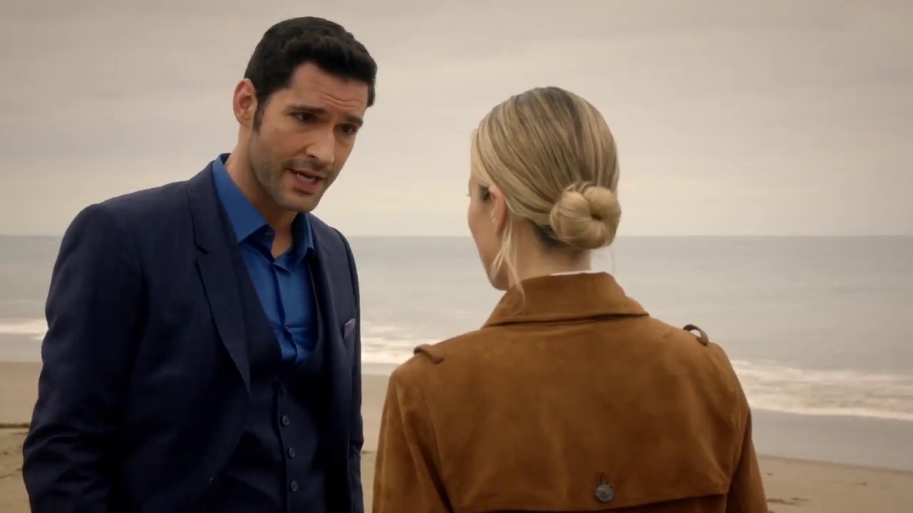 Lucifer: Chloe and Lucifer kiss scene s2 ep-11 - YouTube