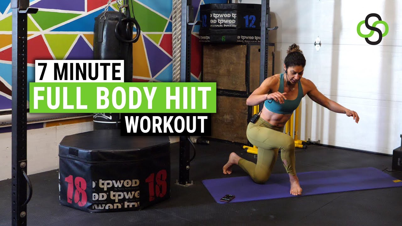 7 MINUTE FULL BODY NO STOP BODYWEIGHT WORKOUT (SCULPT HIIT) - YouTube