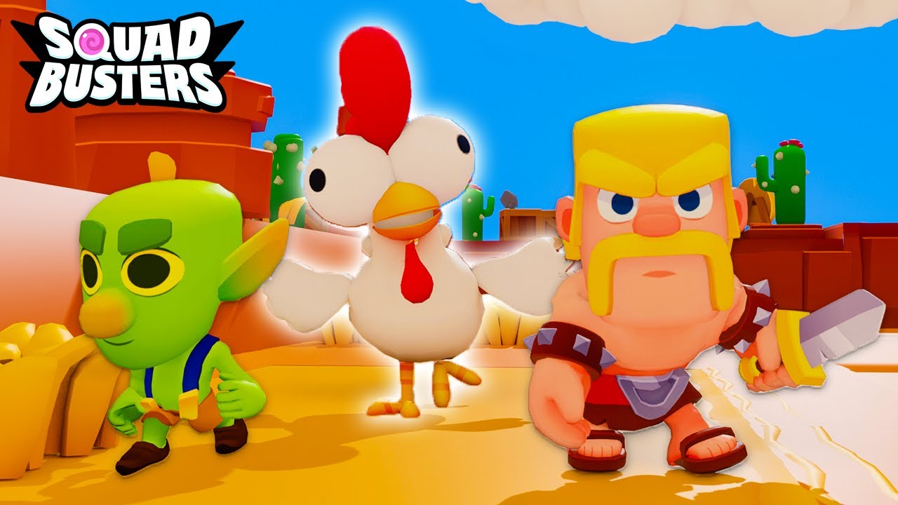 Fusion Chicken - SQUAD BUSTERS 3D ANIMATION - YouTube