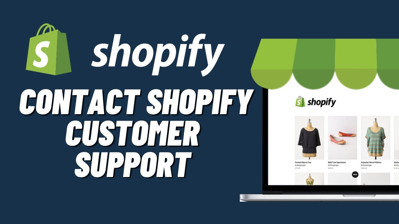 How to Contact Shopify Customer Support (2023) - YouTube