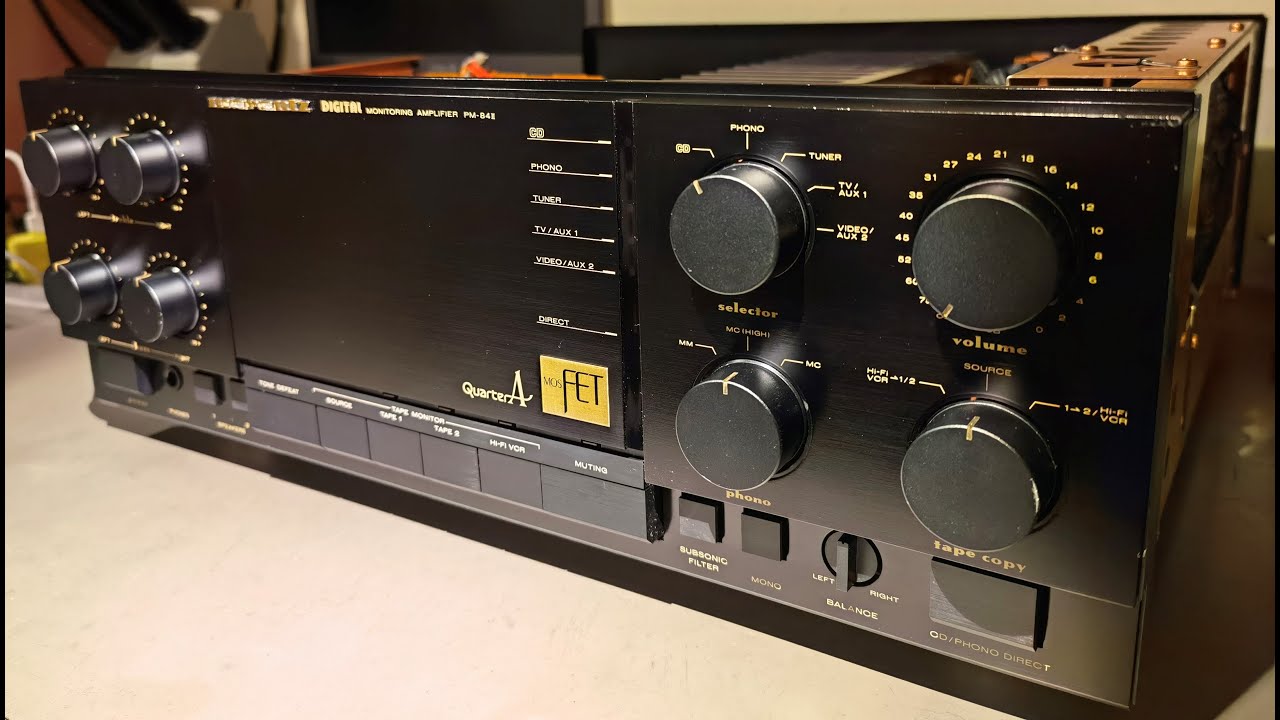 Marantz PM84 MKII Profilaktika/Servisas - YouTube