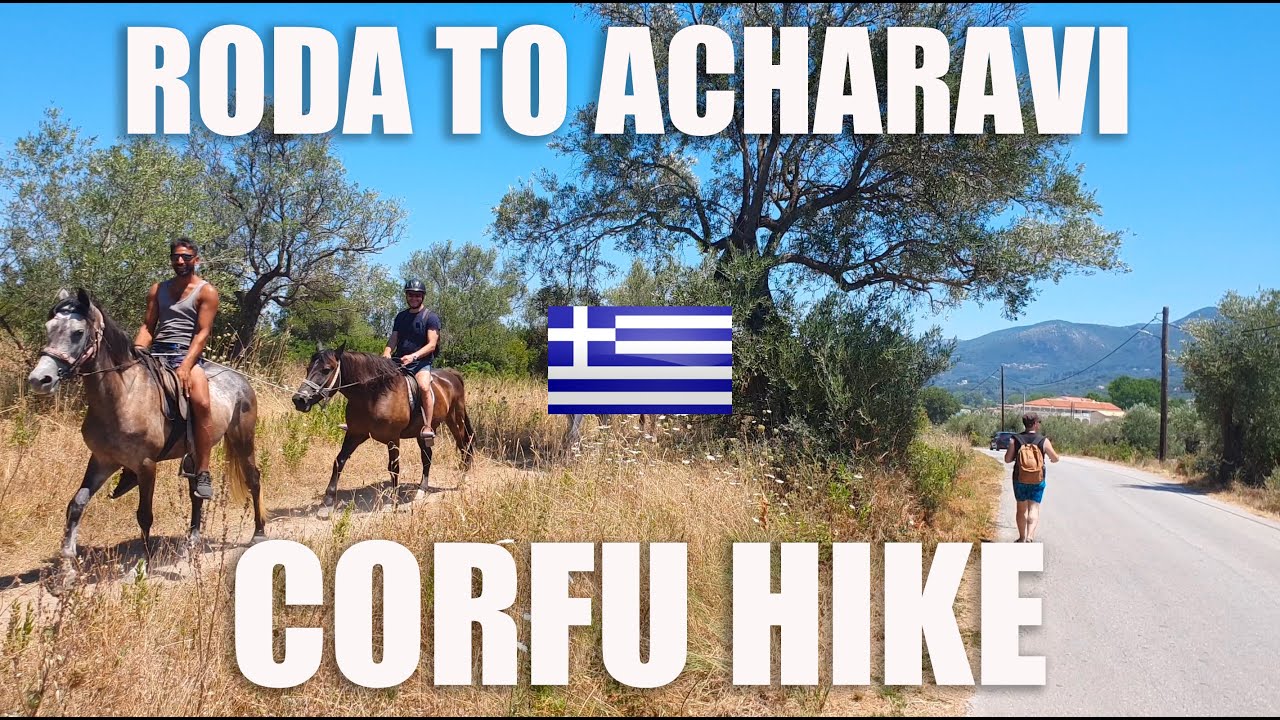 Hiking from Roda to Acharavi | Inside Corfu 2022 - YouTube