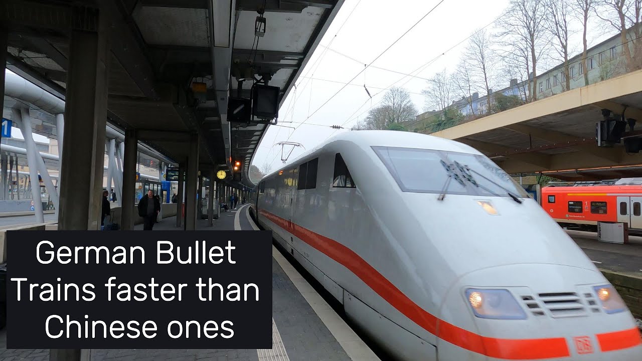 High-Speed Journey: From Germany to Switzerland by Train - YouTube
