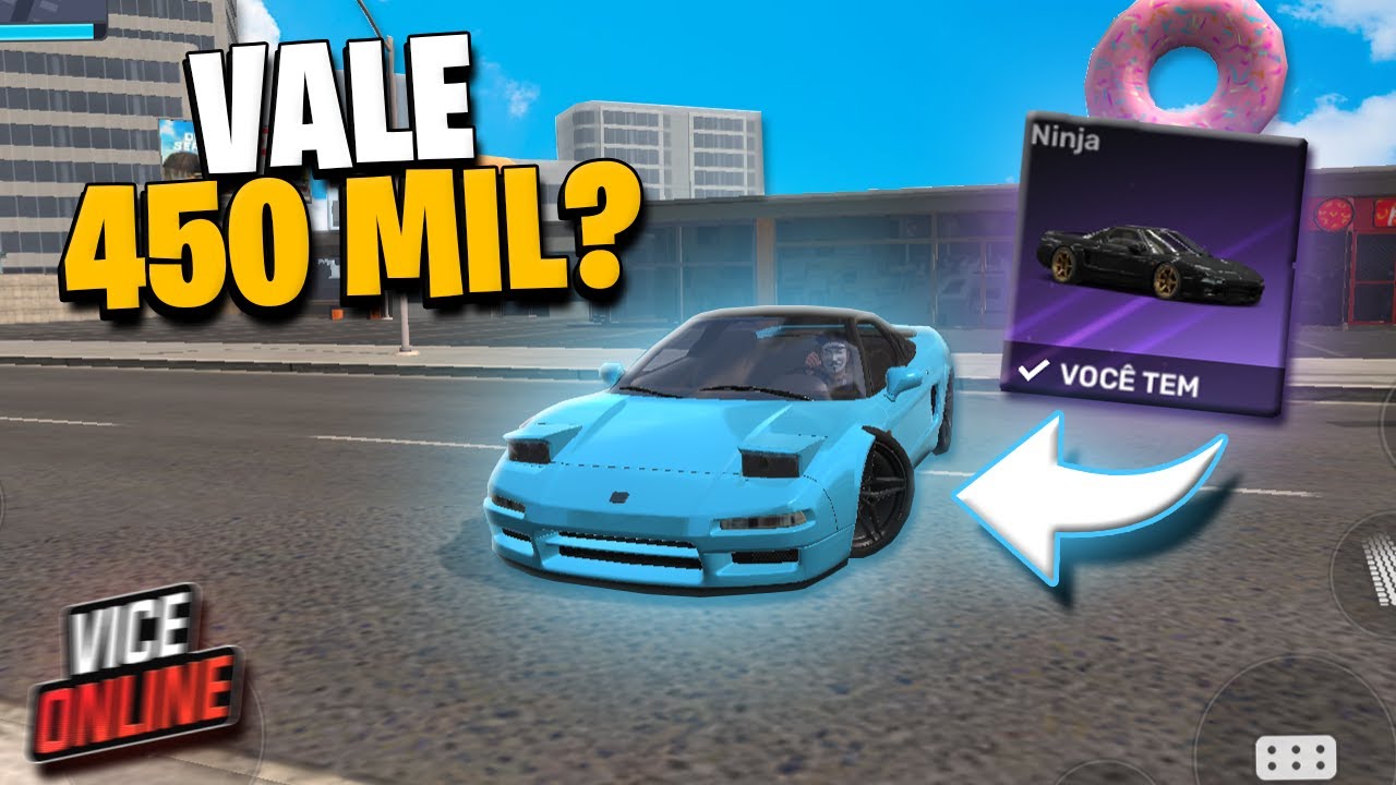 COMPREI O NOVO CARRO NINJA no VICE ONLINE!! vale a pena? - YouTube