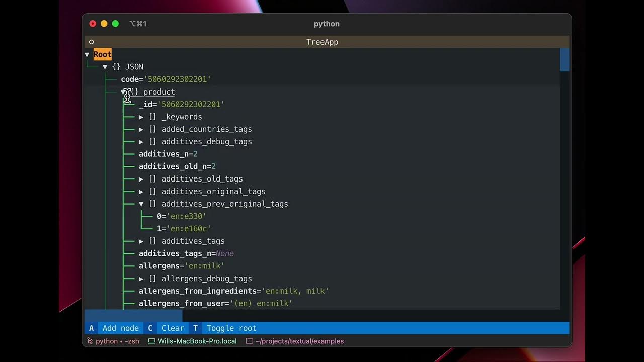 Textual Tree Control in 0.6.0 - YouTube