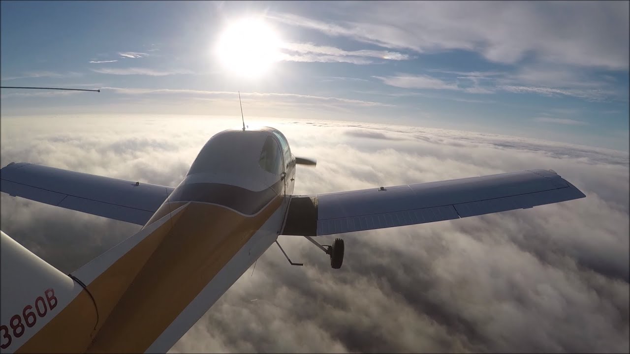 1981 Beechcraft Skipper Morning Flight - YouTube