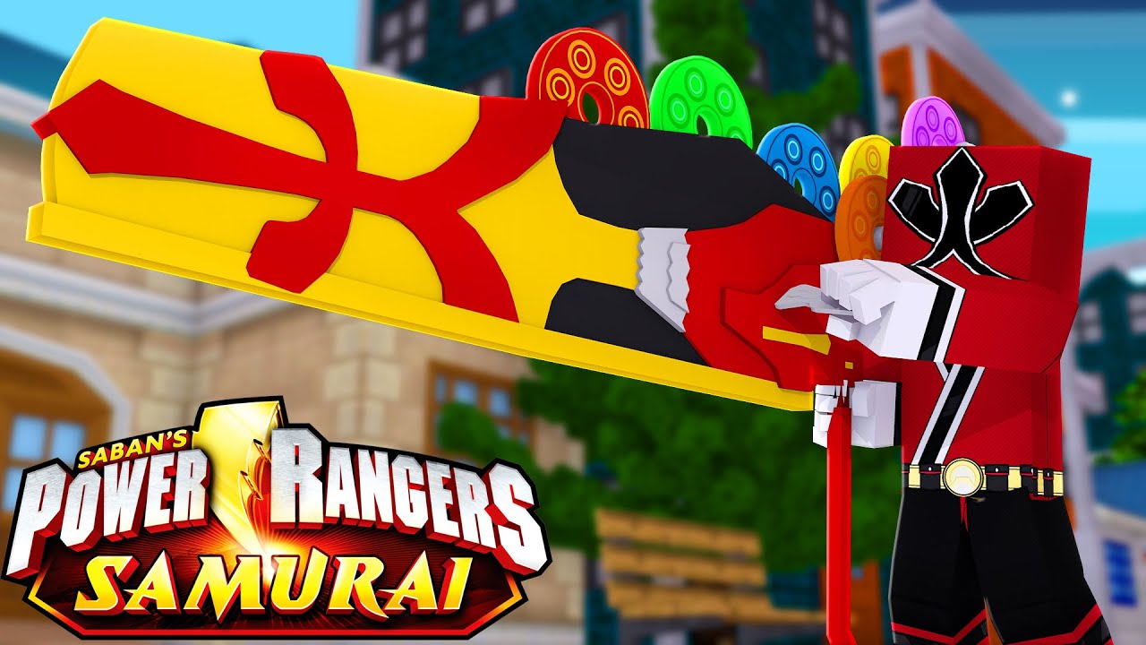 Minecraft: CANHÃO DE BATALHA - POWER RANGERS SAMURAI Ep.13 ‹‹ P3DRU ...