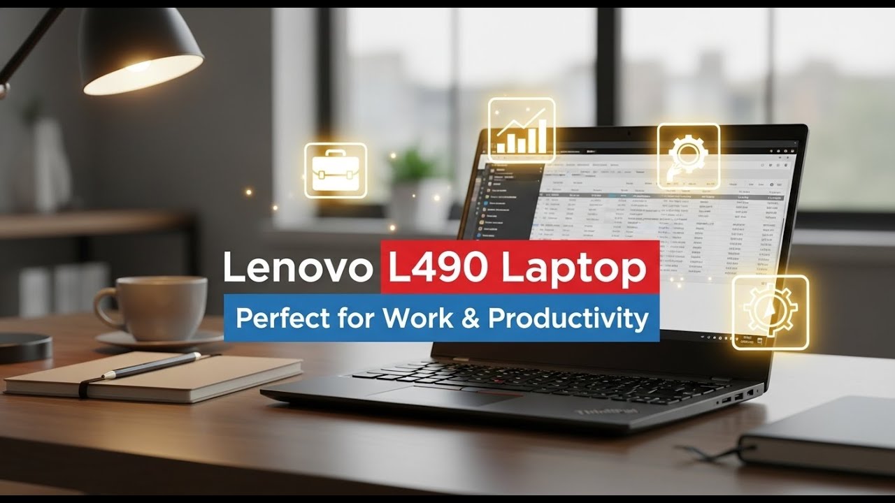 Lenovo L490 Laptop: A Great Option for Business and Productivity - YouTube