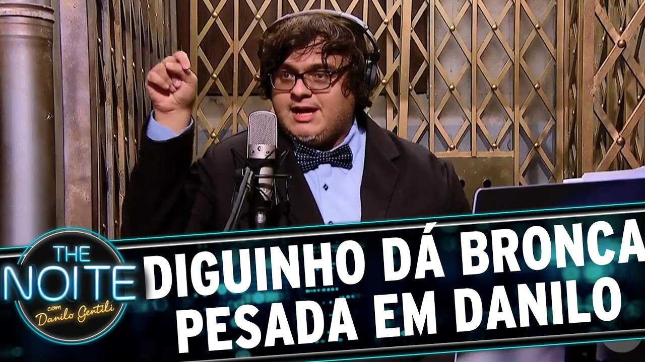 Danilo recebe bronca de Diguinho Coruja | The Noite (26/04/17) - YouTube