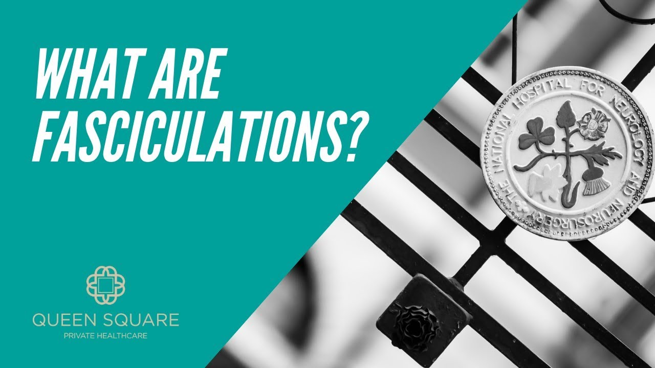 What are fasciculations? - Dr Nikhil Sharma - YouTube