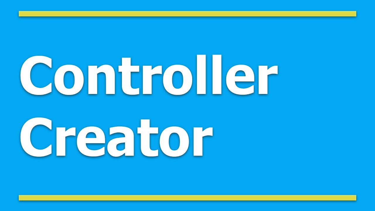 Controller Creator - YouTube