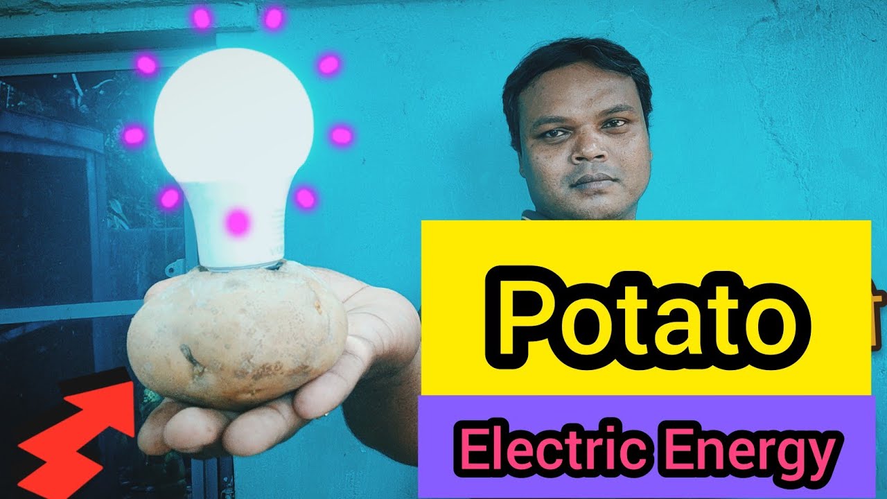 Potato Electricity Light Bulb Experiment | How To Make Your Own Potato ...