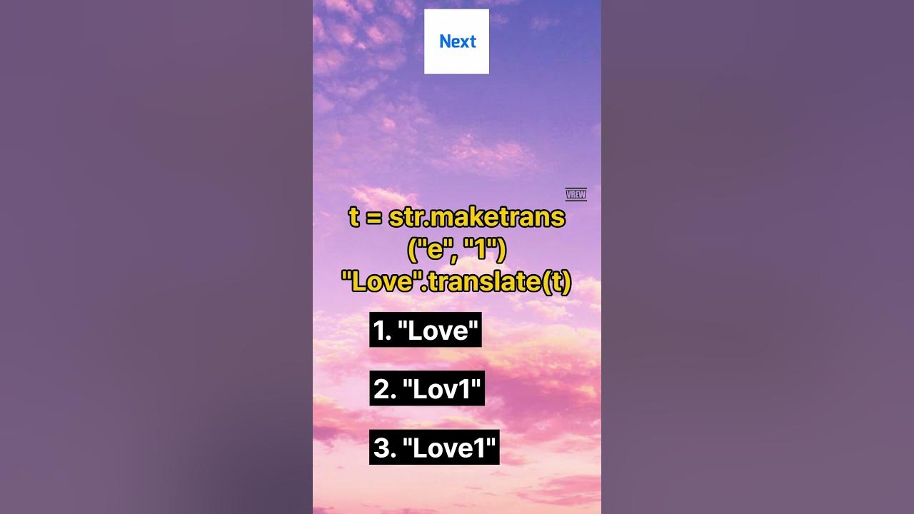 Python Maketrans Function Quiz Python Pythonprogramming Pythontutorial Pythonforbeginners 4937