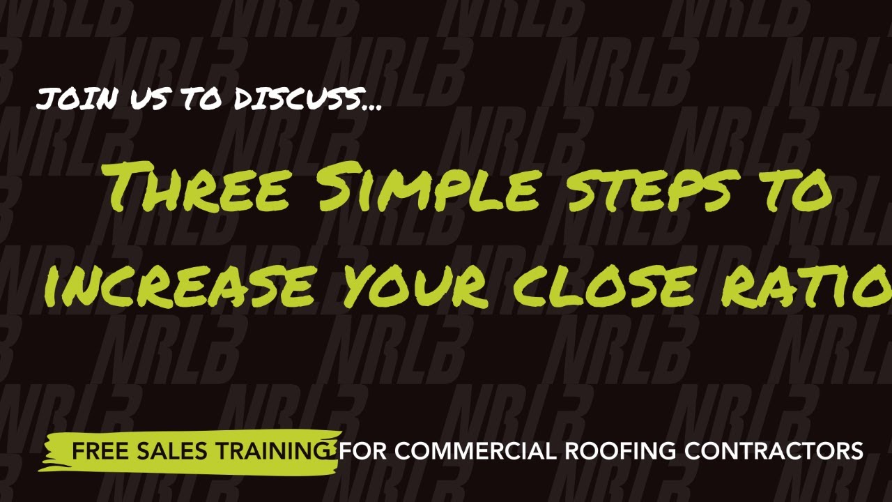 Three Simple Steps to INCREASE your Close Ratio - YouTube