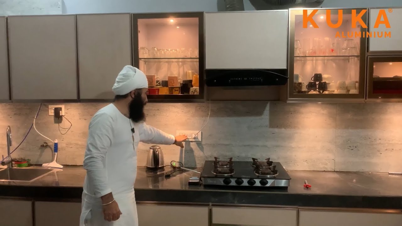 Kuka Aluminium Kitchen || Aluminium Modular kitchen || Factory in ...