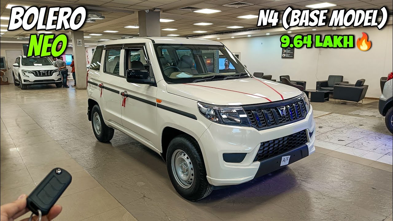 Mahindra Bolero Neo N4 2023 ️ | Bolero Neo Base Model | Bolero Neo 2023 ...