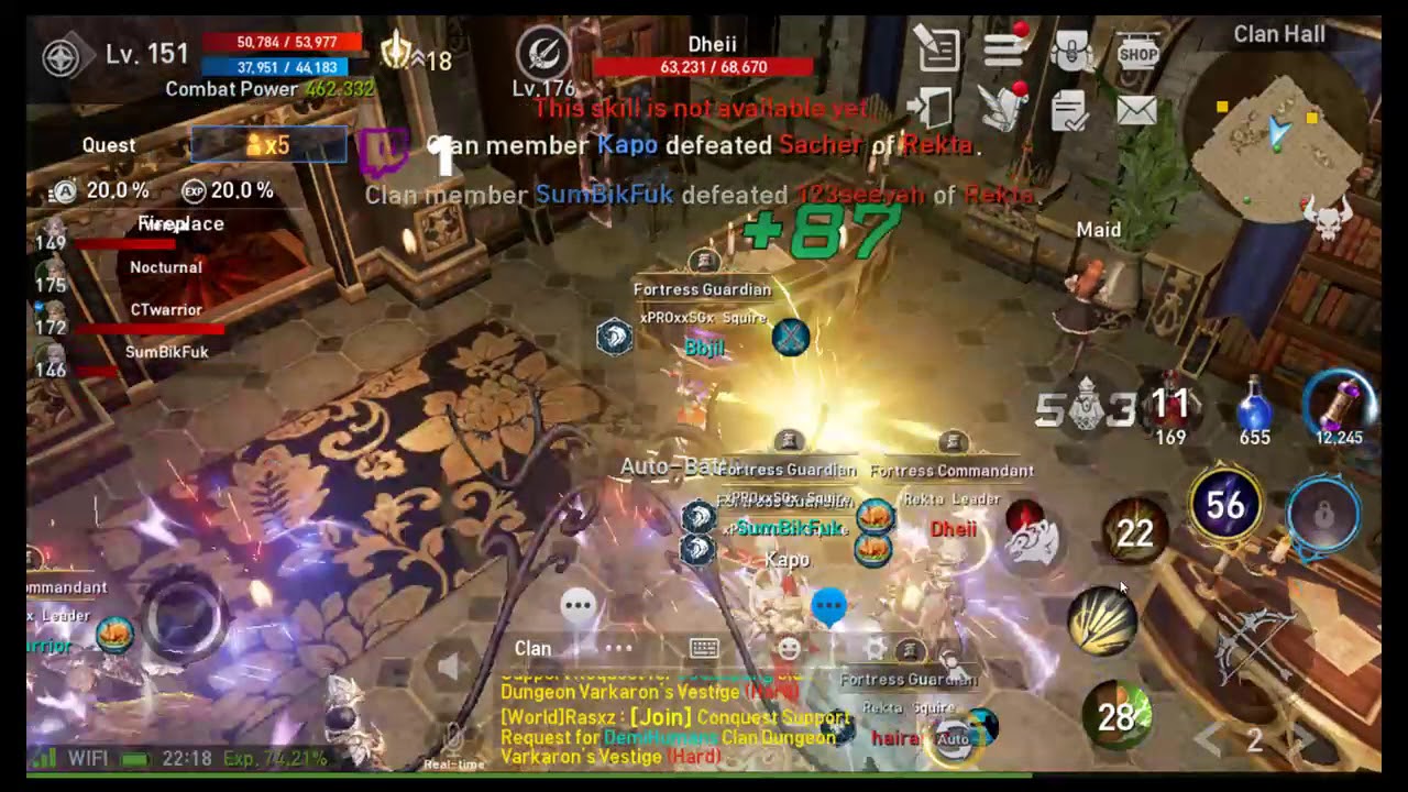 Lineage 2 Revolution PvP 02 - YouTube
