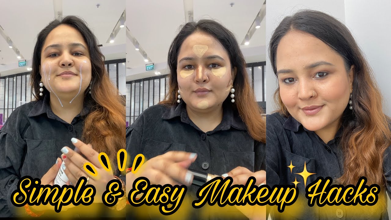 Simple And Easy *Makeup Hacks* You Need To Try* || @Akankshaswami12 ...