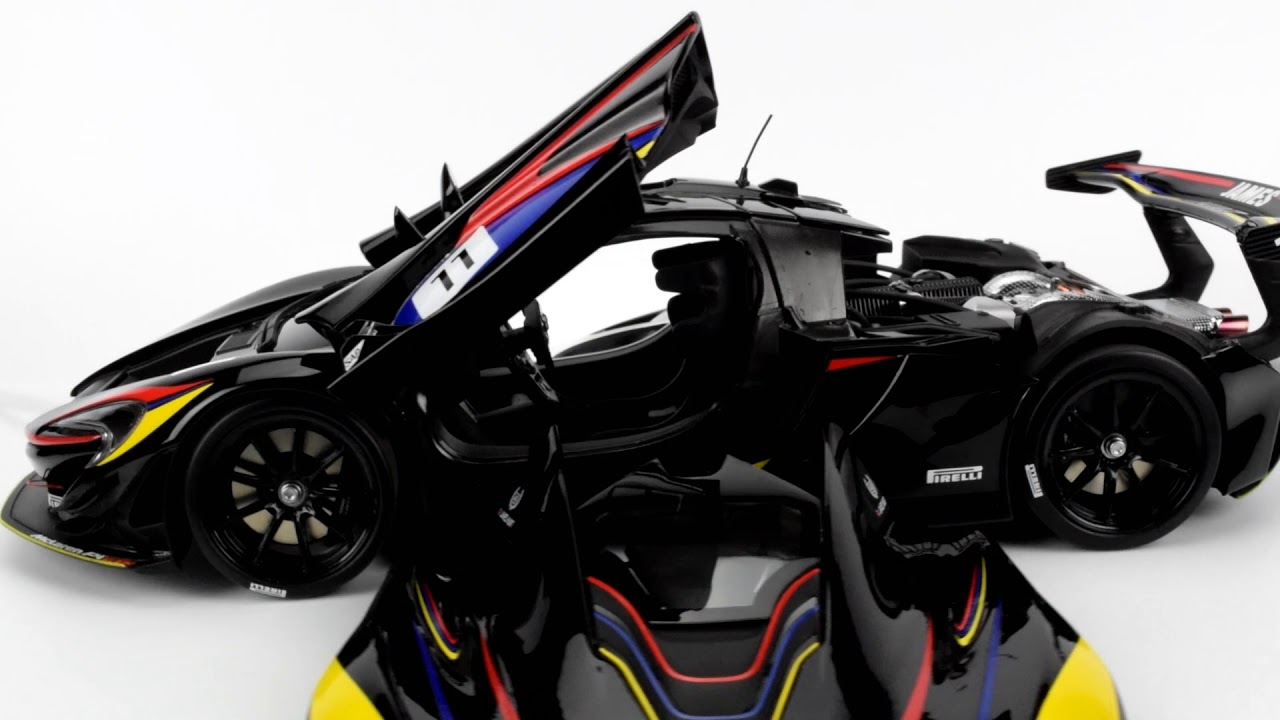 Almost Real McLaren P1 GTR James Hunt 40th Anniversary - YouTube