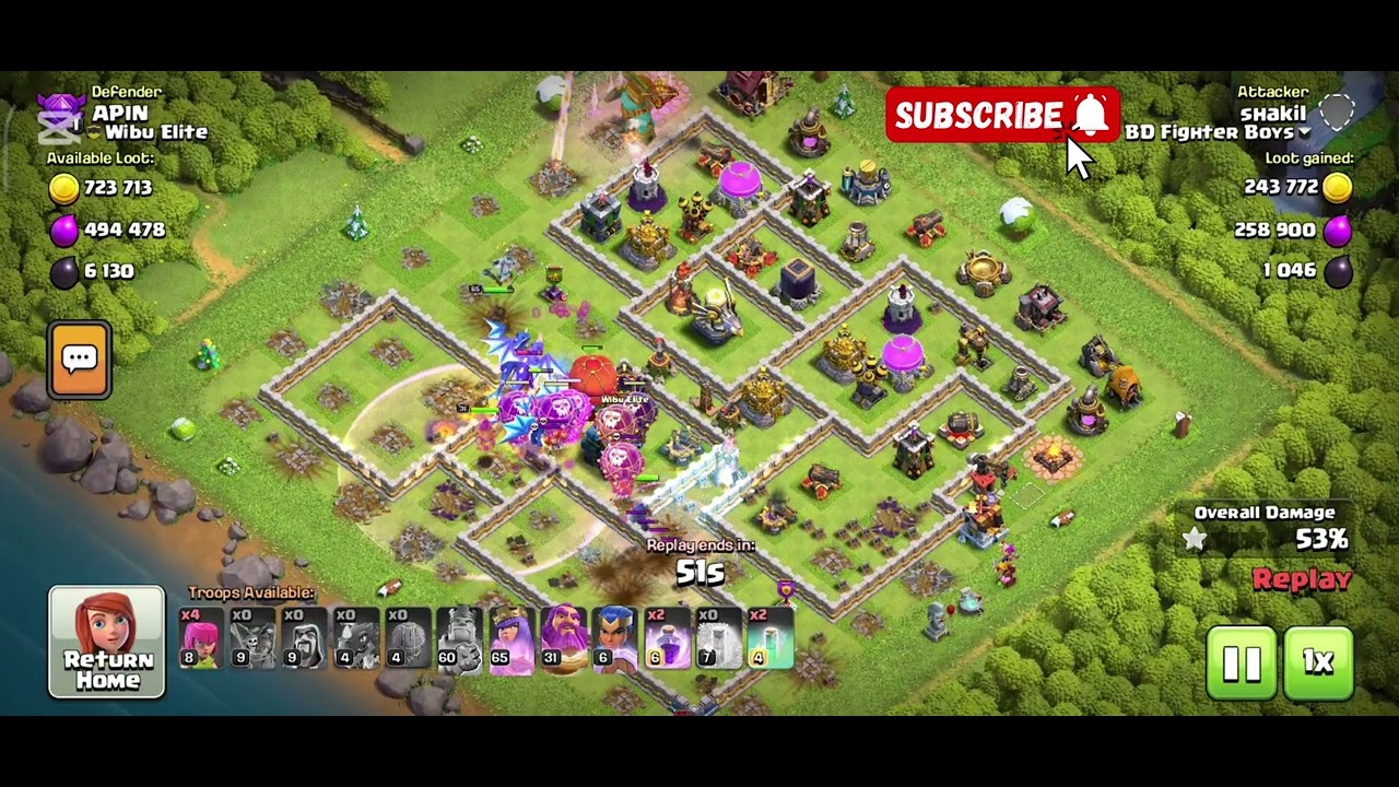 How to triple in 12 max base.#video #clashofclans - YouTube