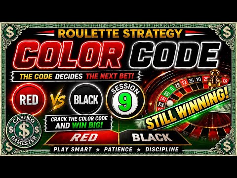 🔴⚫️ Wie kann diese ROULETTE-Strategie IMMER NOCH UNBESIEGBAR SEIN?! | FARBCODE 💵💰