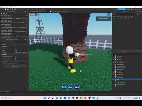 Roblox Studio Trees generator (Test) - YouTube