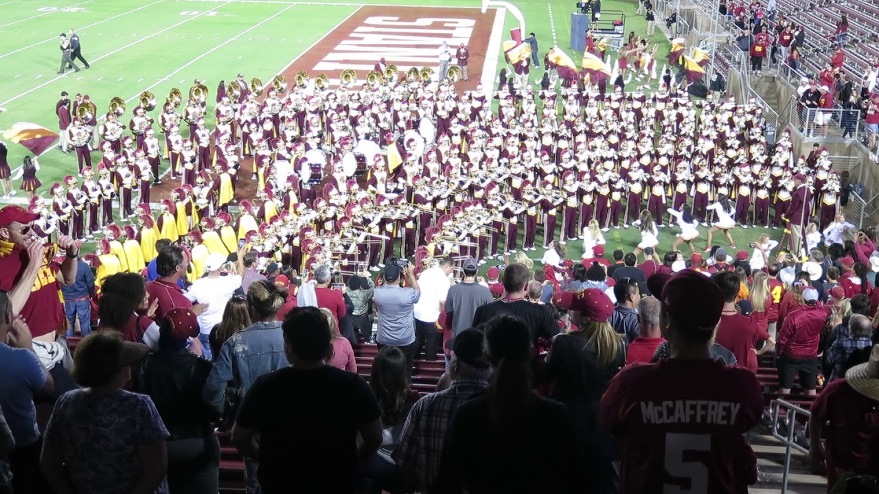 trojancandy.com: The USC Band and USC Song Girls perform Tusk - YouTube