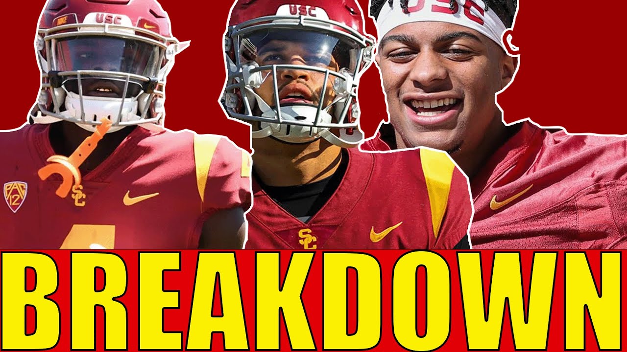 USC TROJANS FOOTBALL 2023 SPRING GAME BREAKDOWN! - YouTube