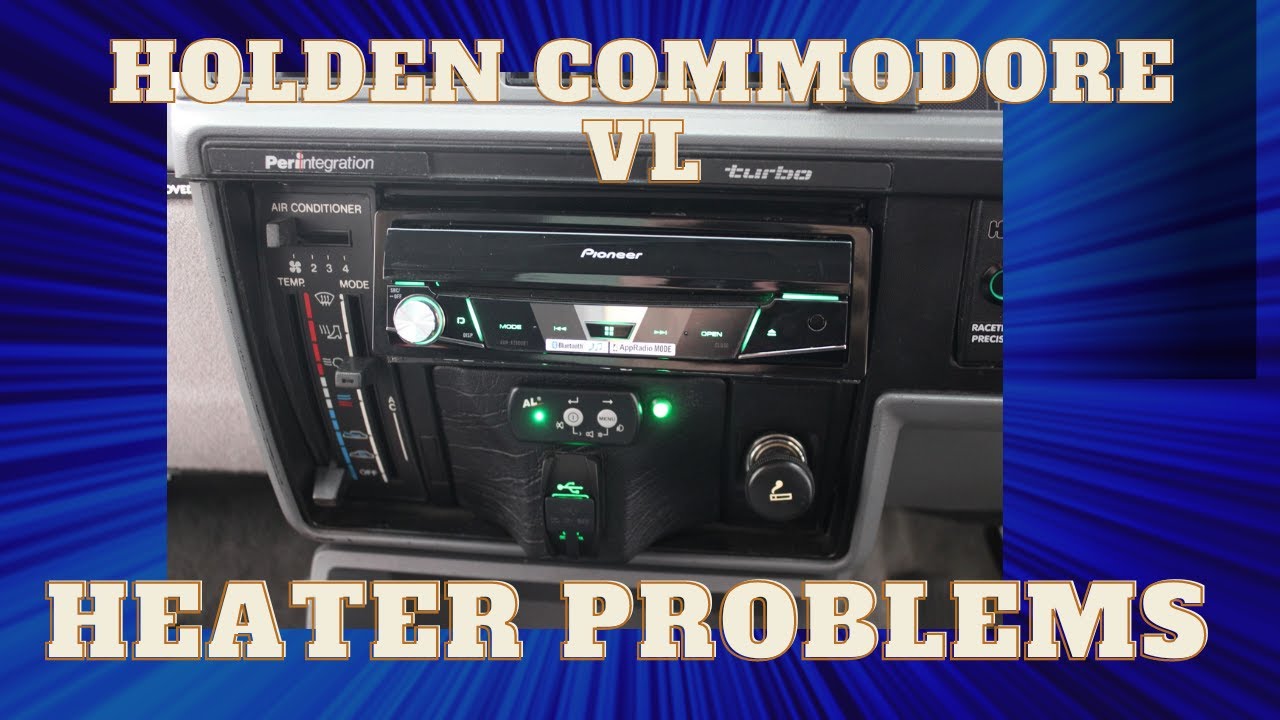 Fixing the most annoying Holden Commodore VL Heater Line Problems and ...