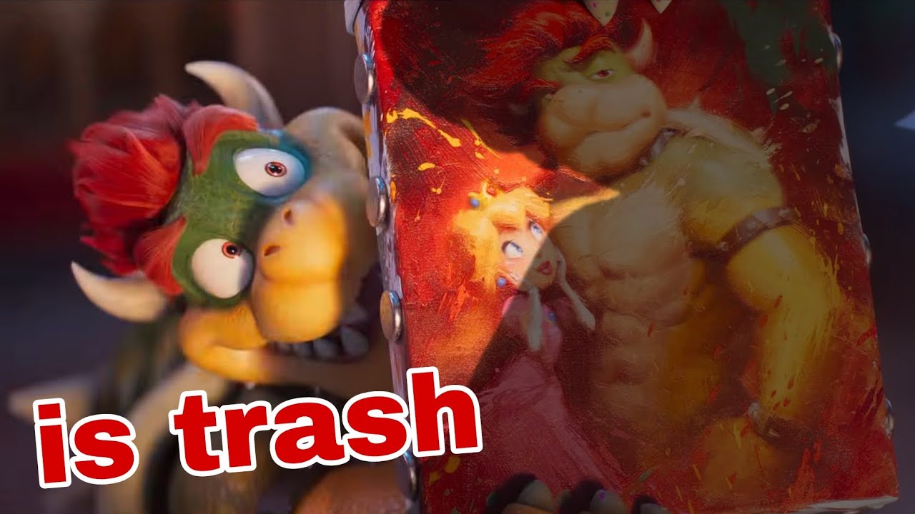 Mario and Friends Reaction The Super Mario Galaxy Movie Official ...