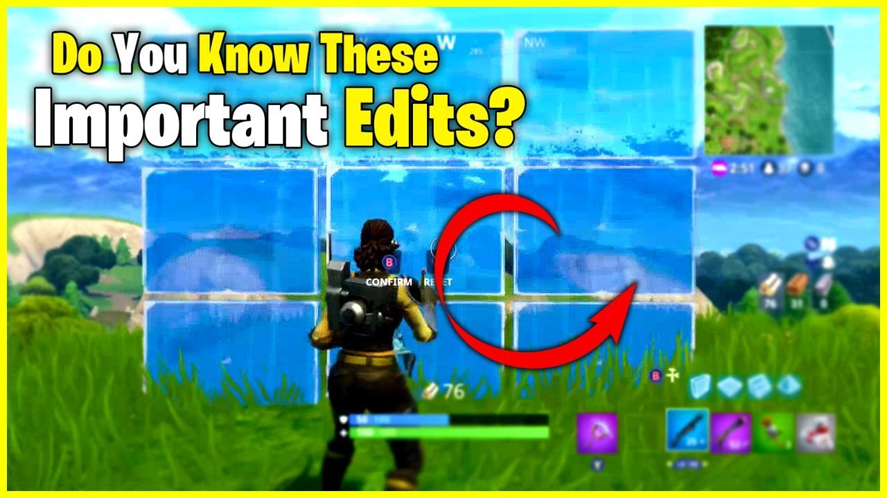 INCREASE BUILDING SKILLS WITH THESE IMPORTANT EDITS! Edit Mode Tutorial ...