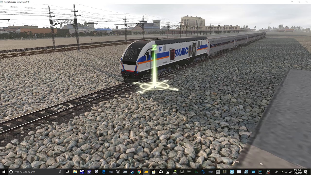 Trainz 2019 MARC HHP-8/MARC BI-Levels/Signle Cars plus MARC MP36-3C ...