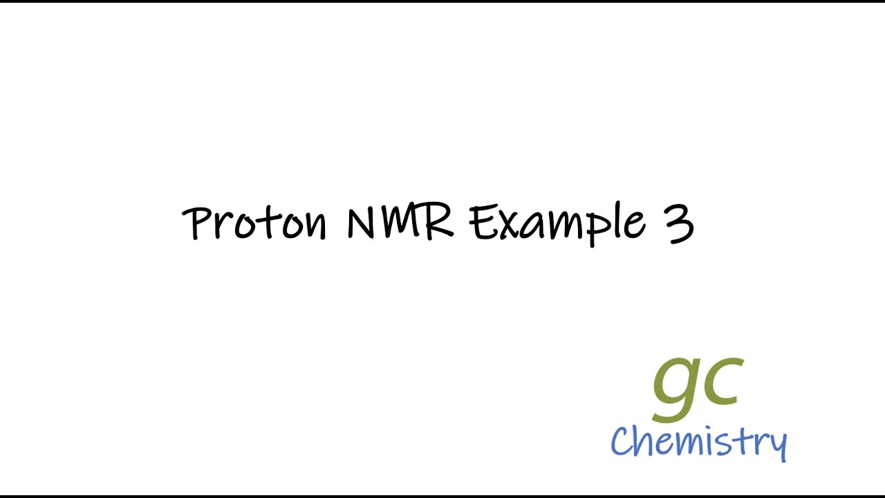 Proton NMR examples 3 - YouTube