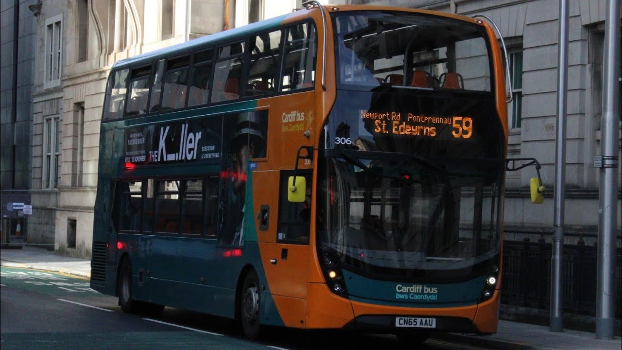 Fast Driver + Thrash - Cardiff Bus 306 - Route 30 - YouTube