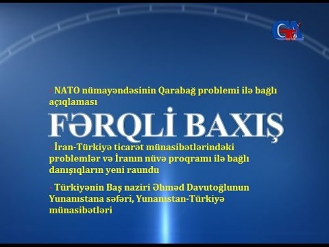 GünazTv Dec.14.2014 FƏRQLİ BAXIŞ: Qarabağ,İran-Türkiyə problemi,nüvə proqramı,Yunanıstan-Türkiyə