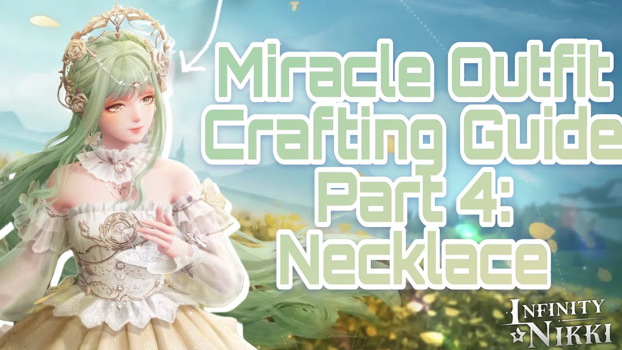 Miracle Outfit Crafting Guide Part 4: Necklace (Wishful Aurosa) - YouTube