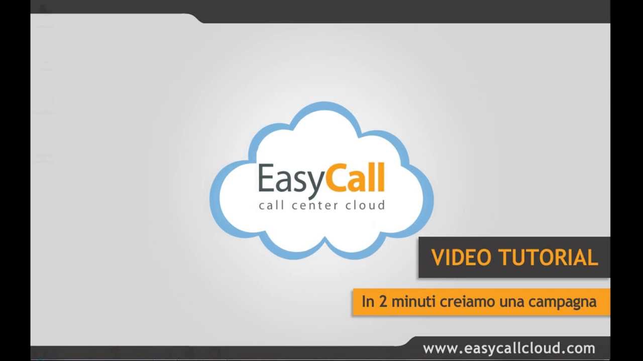 EasyCall Cloud: in 2 minuti creiamo una campagna telefonica - YouTube