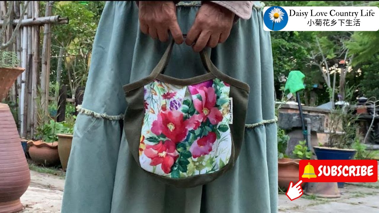 DIY Small Purse Bag / How to make Mini Size Fabric Handbag/ Do it ...