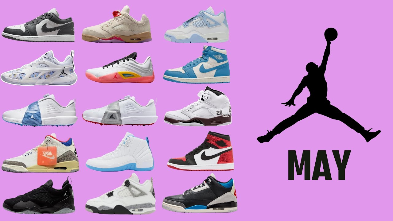 The Hottest Jordan Brand Drops For May 2025 - YouTube