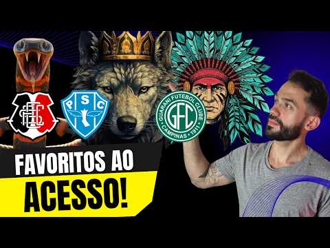 SÉRIE C 2026: JÁ TEMOS OS 4 TIMES FAVORITOS AO ACESSO!