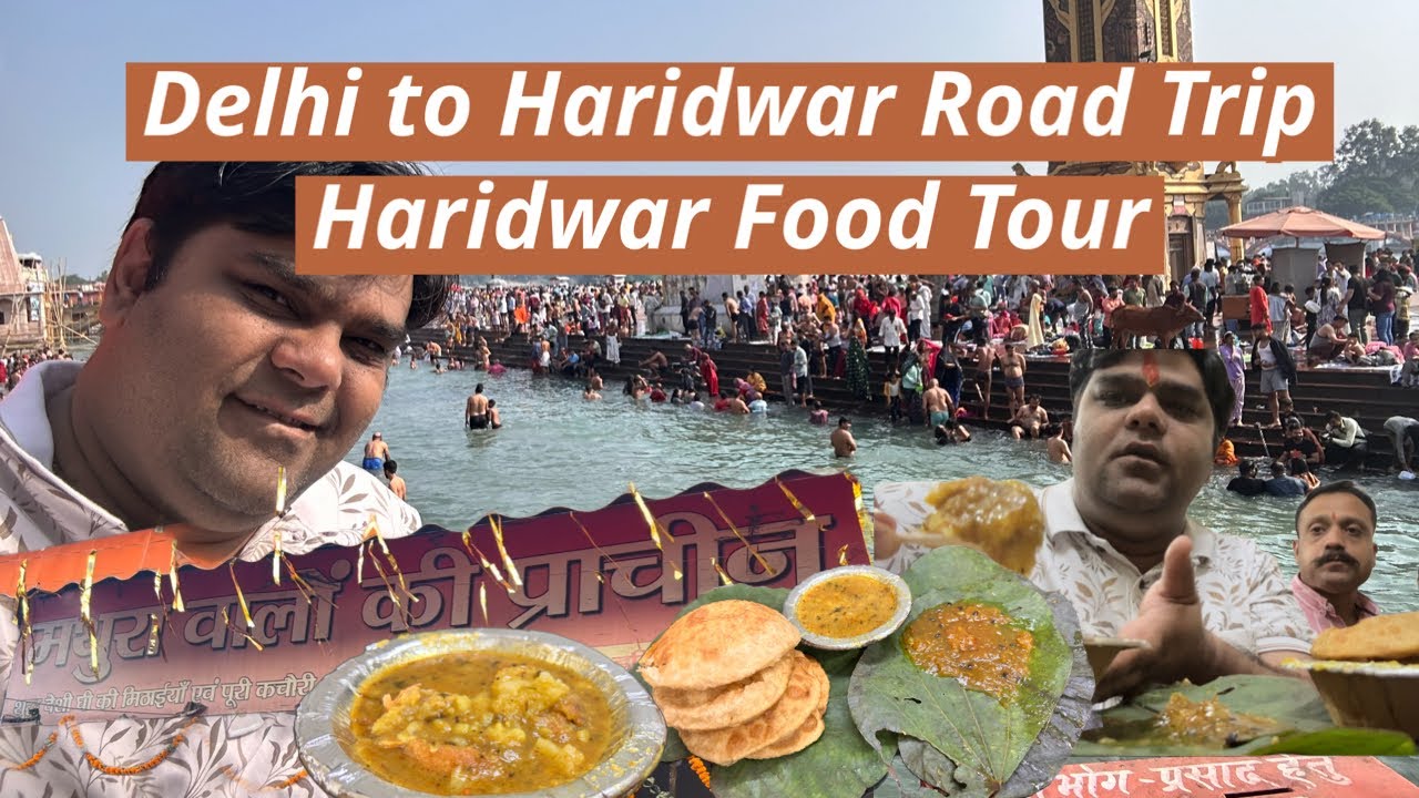 Diwali ke baad Ganga Maa live Darshan, Haridwar Food tour| A day trip ...