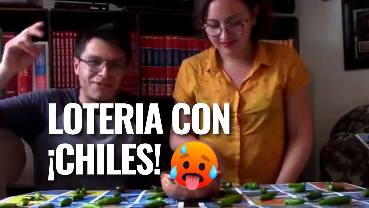 Jugando loteria con chiles | Juegos tradicionales en México - YouTube