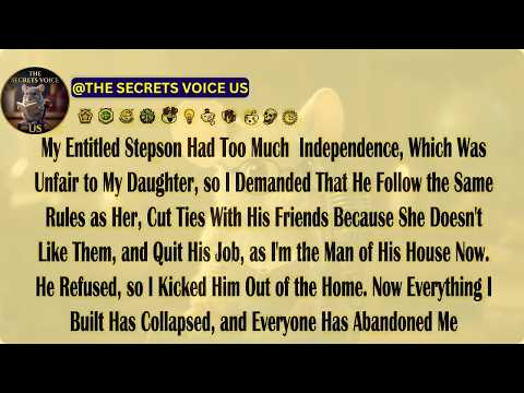 My Entitled Stepson Had Too Much  Independence, Which Was Unfair to My Daughter, so I Demanded Th.