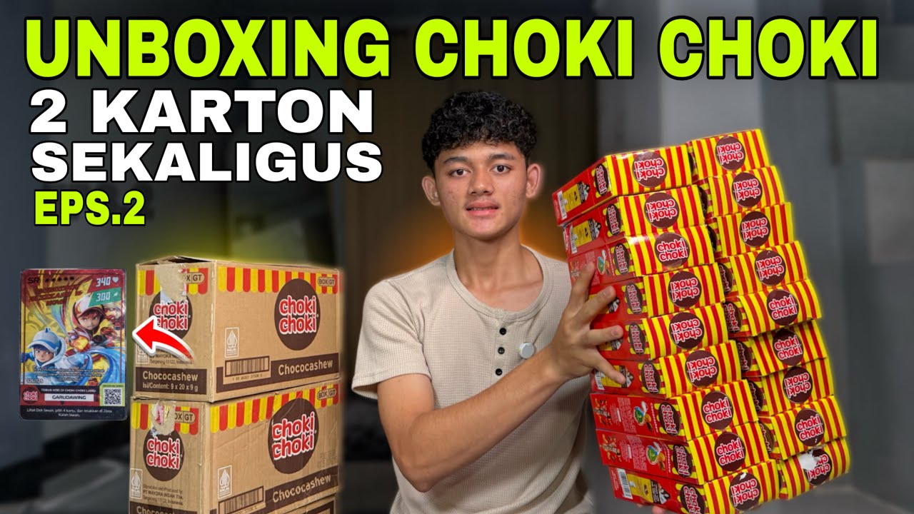 Unboxing Choki Choki Boboiboy Season 2 Dua Karton Sekaligus Eps 2 ...