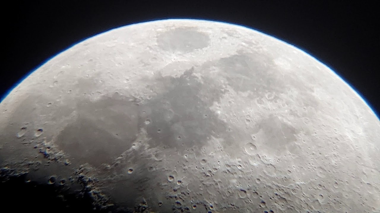 Moon view in 60fps|Raw footage - YouTube