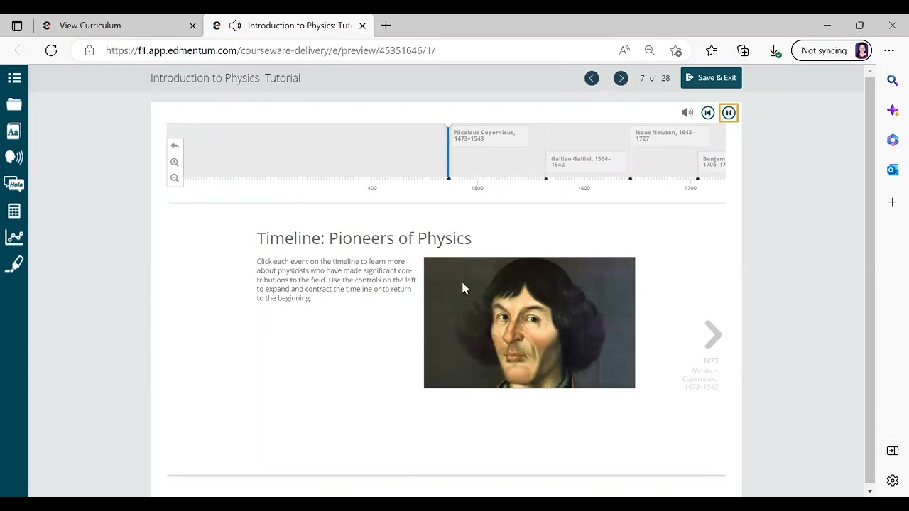CourseWare (cw) Physics Demo - Go IT